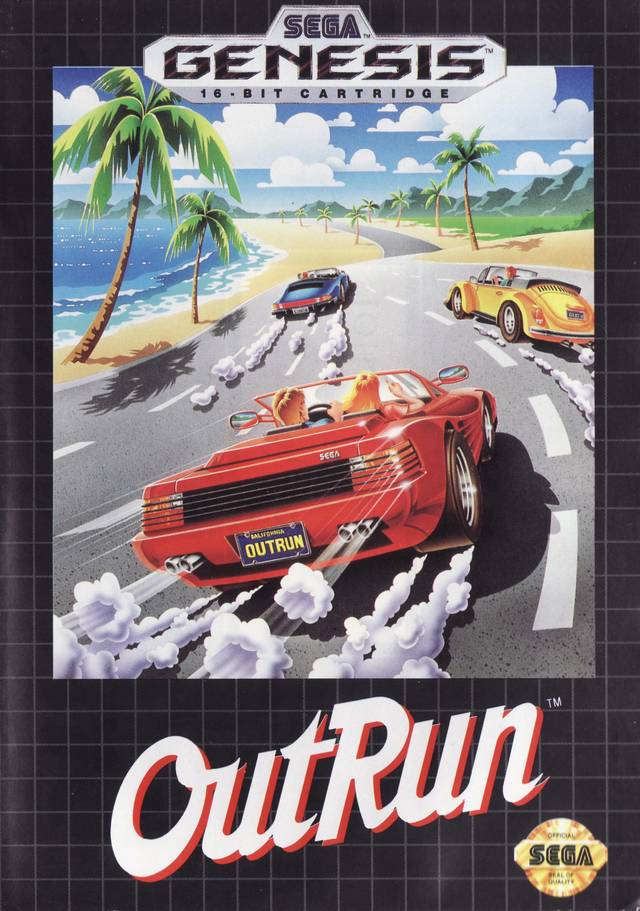 Jogo Out Run para Mega Drive - Dicas, análise e imagens