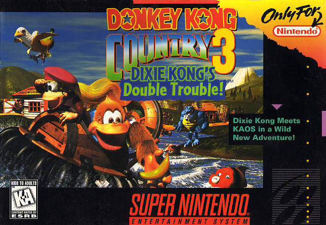 Jogo Donkey Kong Country 3: Dixie Kong's Double Trouble para Super ...