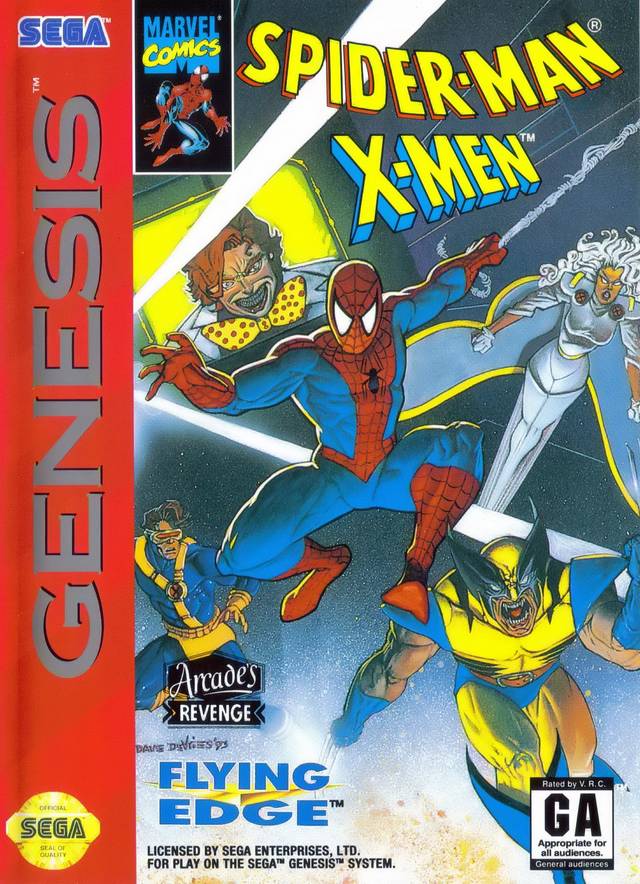 Jogo Spider-Man / X-Men: Arcade's Revenge para Mega Drive - Dicas ...