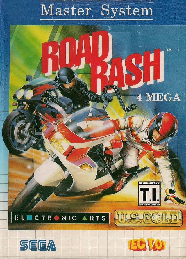 Jogo Road Rash para Master System - Dicas, análise e imagens