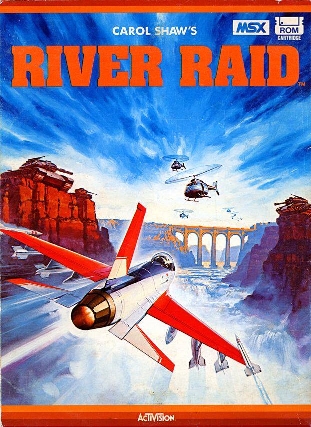 Jogo River Raid para MSX - Dicas, análise e imagens